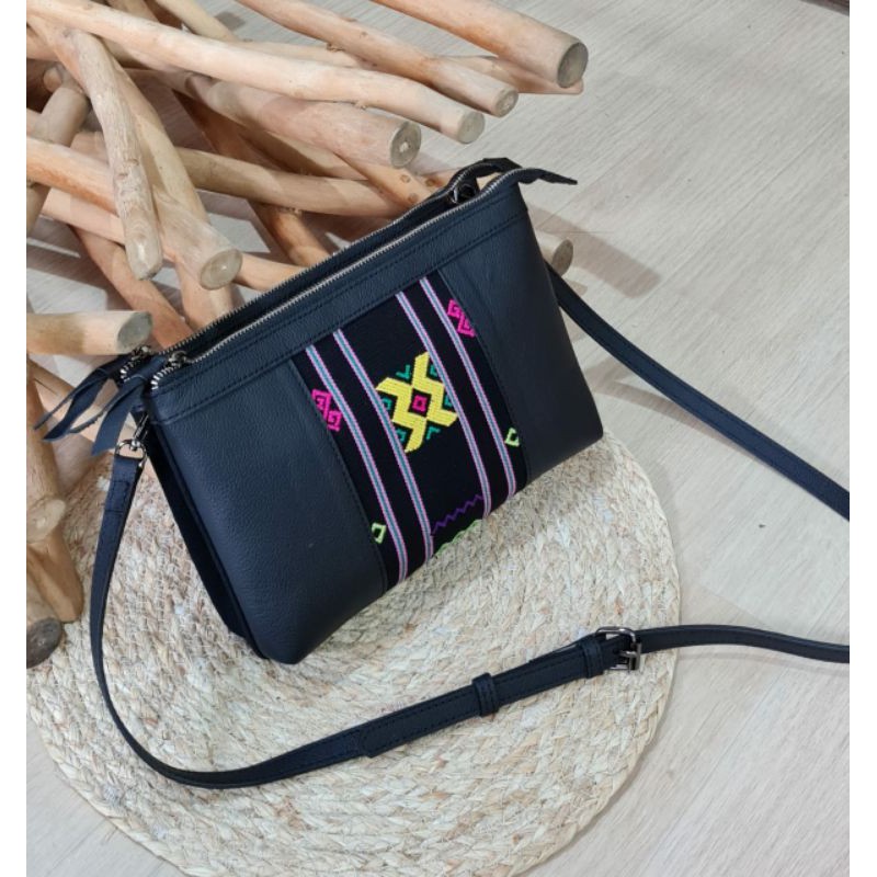 Jual LOPI SLING BAG TENUN, SLING BAG ETNIK, TAS ETNIK, TAS TENUN ASLI ...