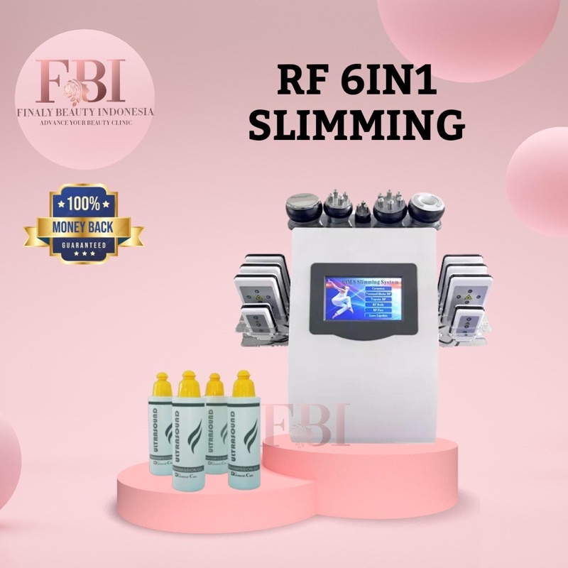 Jual RF 6in1 Alat rf wajah Pelangsing Badan Alat RF Slimming machine ...