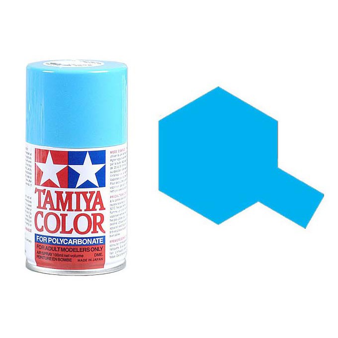 Jual Tamiya Spray Can Paint PS 3 Light Blue Cat Body RC Remote Control ...