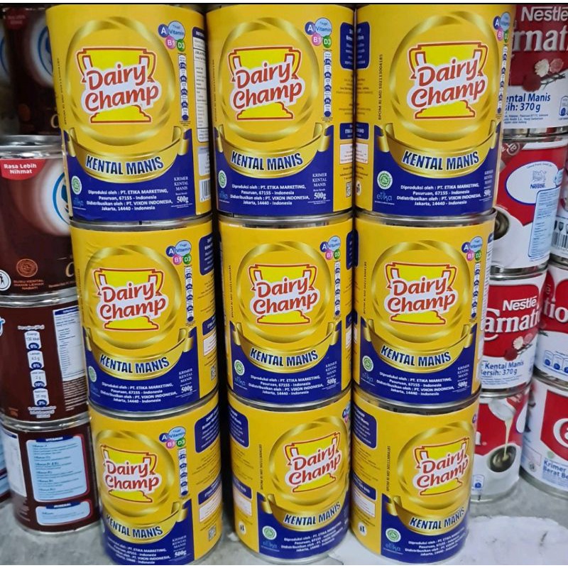 Jual Susu Kental Manis / Frisian Flag / Carnation / Diary Champ / Tiga ...
