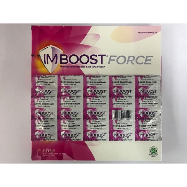Jual Imboost force isi 10 tablet ORIGINAL 100% | Shopee Indonesia