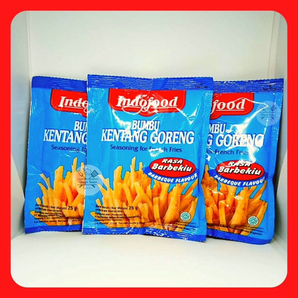 Jual Indofood Bumbu Tabur Kentang Goreng Rasa Barbeque (BBQ) / Keju ...