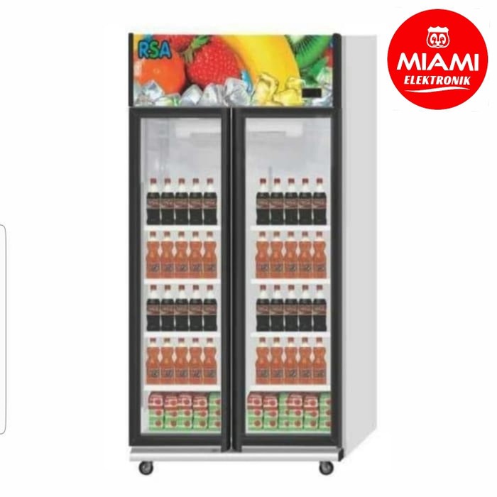 Jual RSA JADE ShowCase 800 Liter / Display Chiller 550 Watt | Shopee ...