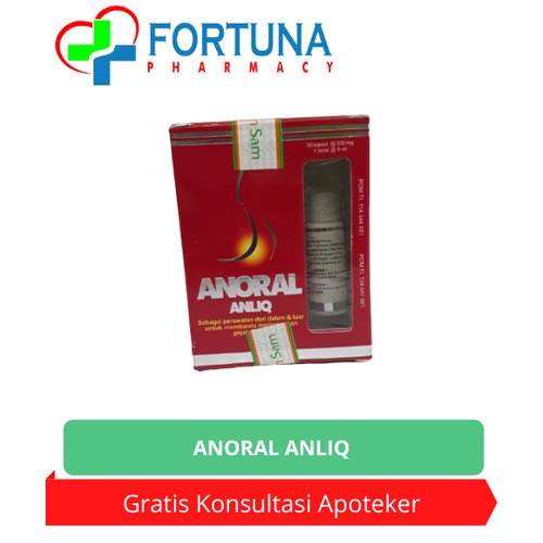 Jual ANORAL ANLIQ BOX 30 KAPSUL + LIQUID 8 ML | Shopee Indonesia