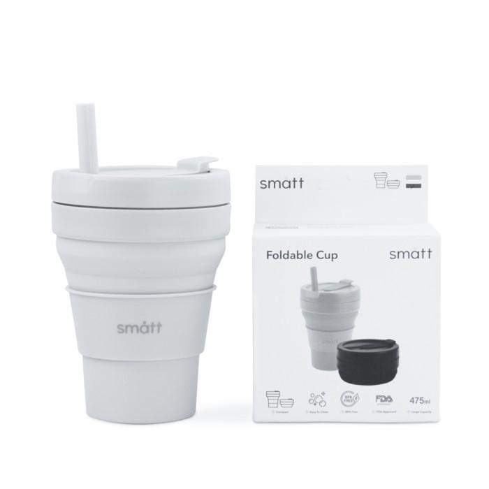 Jual Smatt Foldable Cup Silicone, Tumbler gelas lipat utk kopi, tahan ...
