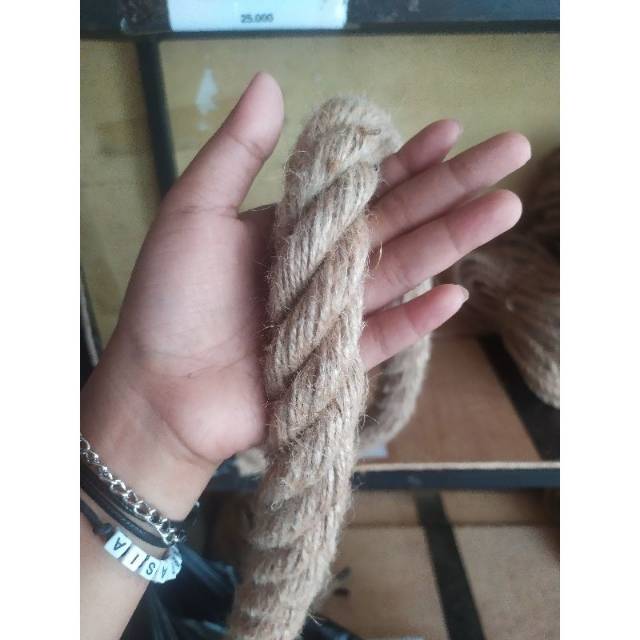 Jual Tali goni tali tambang 20mm per meter | Shopee Indonesia
