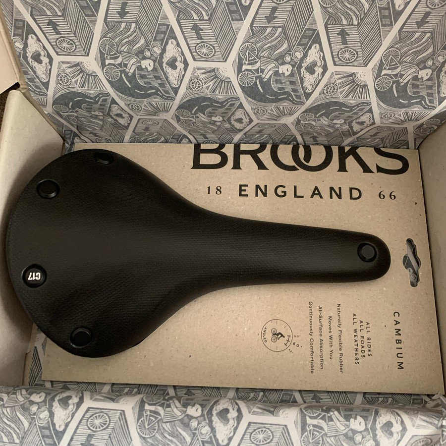 Jual Saddle Brooks Original Cambium C17 Black sadel Brooks | Shopee ...