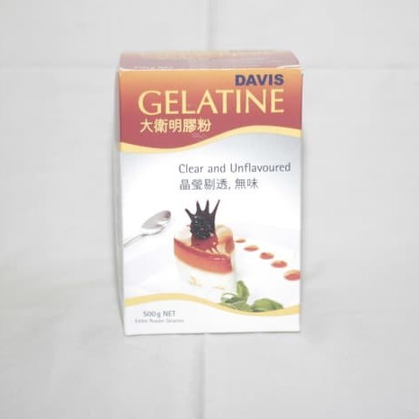 Jual Davis Gelatin New Zealand 500 gram | Shopee Indonesia