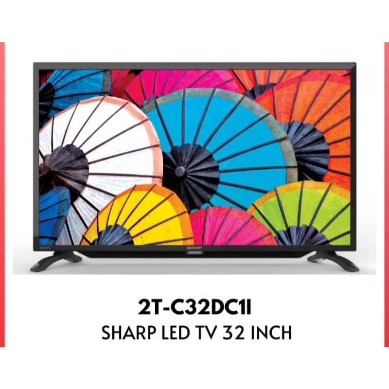 Jual SHARP LED TV 32 Inch HD Digital - 2T-C32DC1i | Shopee Indonesia