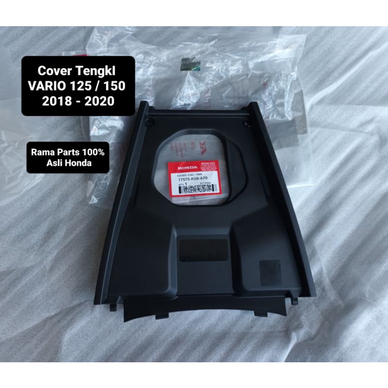 Jual COVER FUEL TANK / COVER TENGKI VARIO 125 / 150 NEW 2018 - 2021 ASLI ORIGINAL HONDA AHM ...