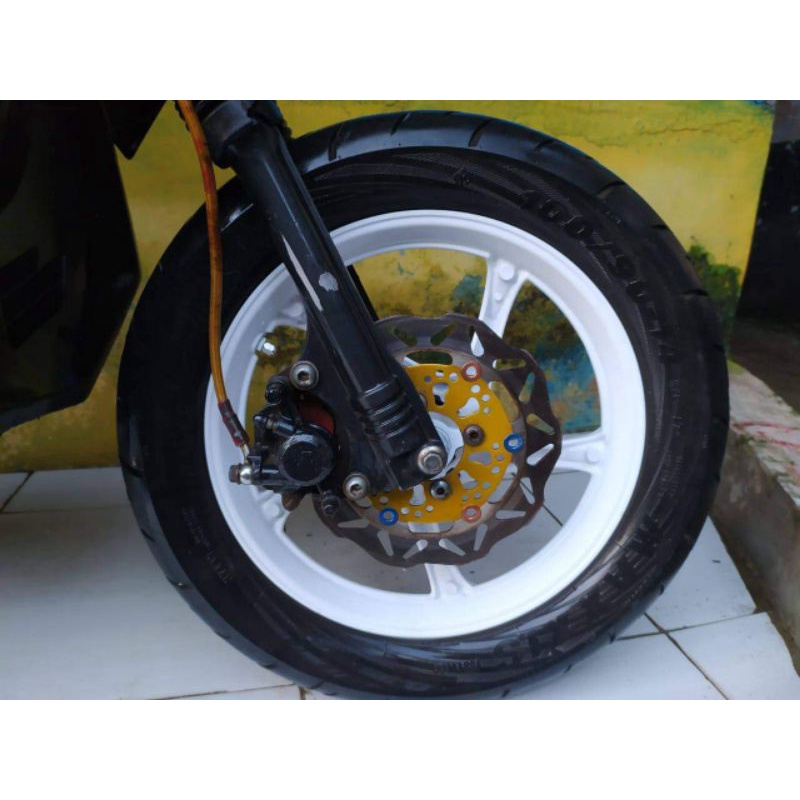 Jual velg original xride repaint putih plus ban | Shopee Indonesia
