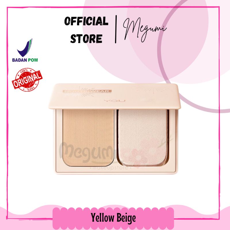 Jual { megumi_makeup } YOU NOUTRIWEAR SERIES / FOUNDATION / SILKY ...