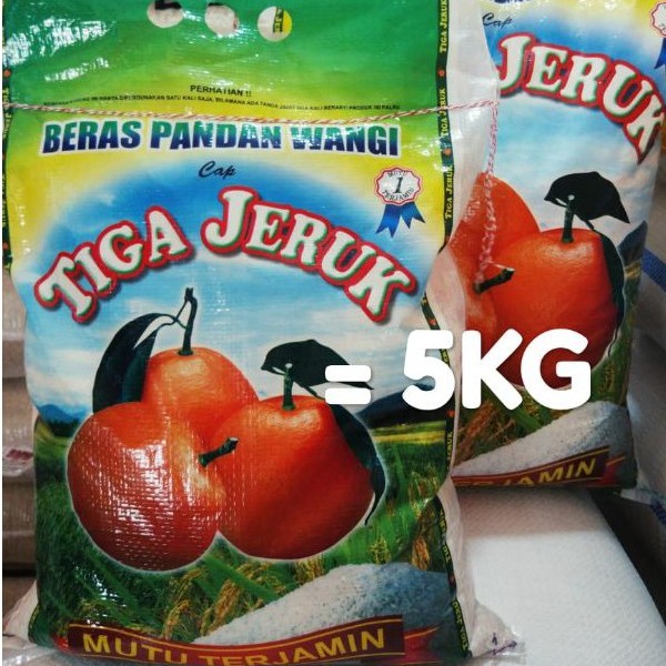Jual BERAS SAIGON SUPER QUALITY CAP TIGA JERUK 5KG 10KG 20KG | Shopee ...