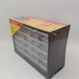 Jual KENMASTER Rak komponen 25 slot ( partisi ) Rak Komponen 25 Laci ...