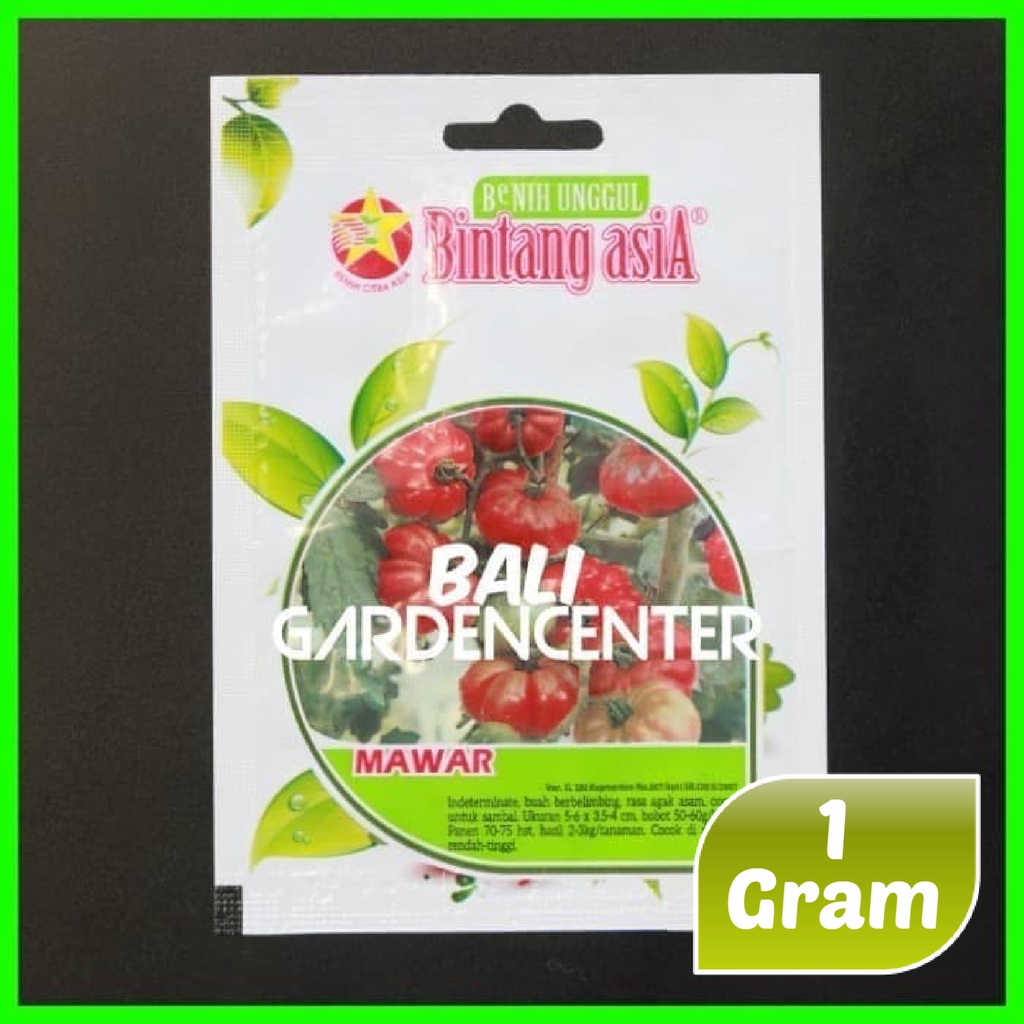 Jual Isi 1gr Benih Biji Tomat Ranti MAWAR F1 - Bintang Asia | Shopee ...