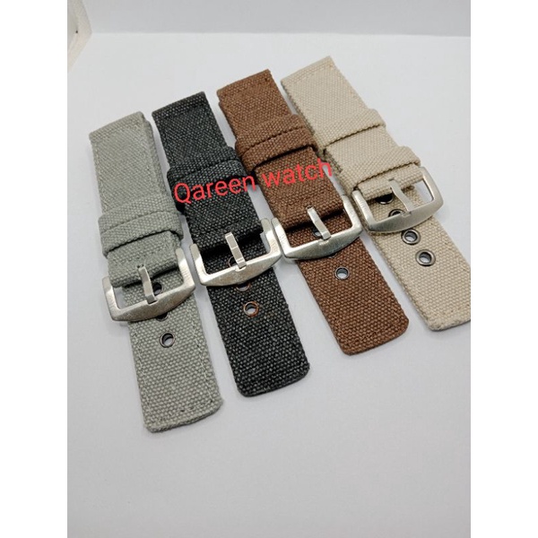 Jual Strap Tali Jam tangan Kanvas Nato Tali Jam Tangan kain Sabuk jam ...