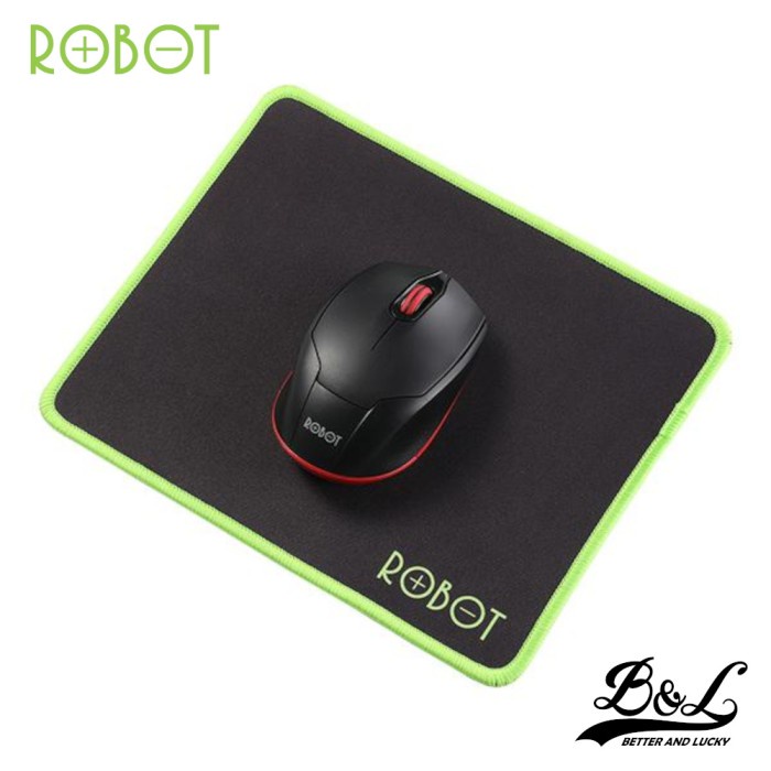 Jual ROBOT RP05 Gaming Mousepad Black Anti-Selip Permukaan Kain Lembut | Shopee Indonesia