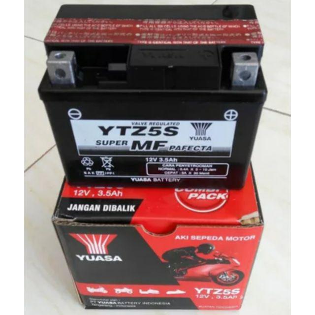 Jual Accu Aki Kering Motor Vario Beat Scoopy Spacy Revo CS1 Supra X 125 ...