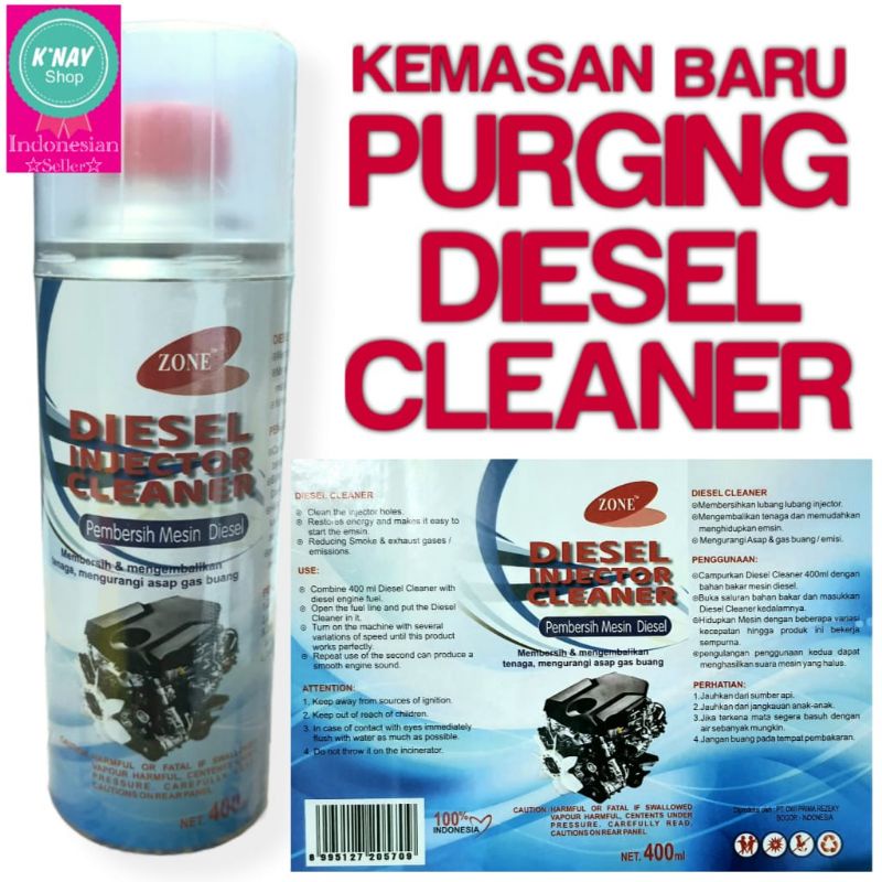Jual Diesel Purge Cleaner Zone 400ml | Shopee Indonesia