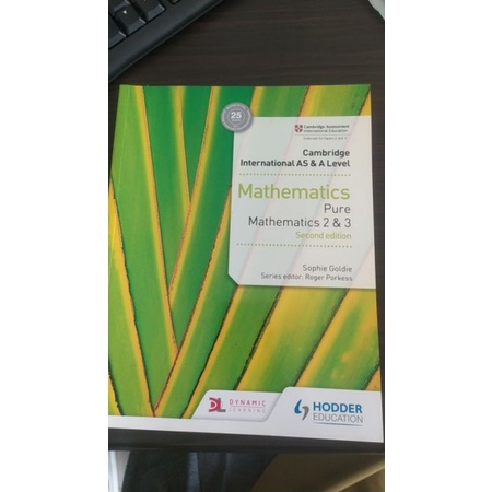 Jual Hodder Cambridge International AS and A Level Math - Pure Math 2&3 ...
