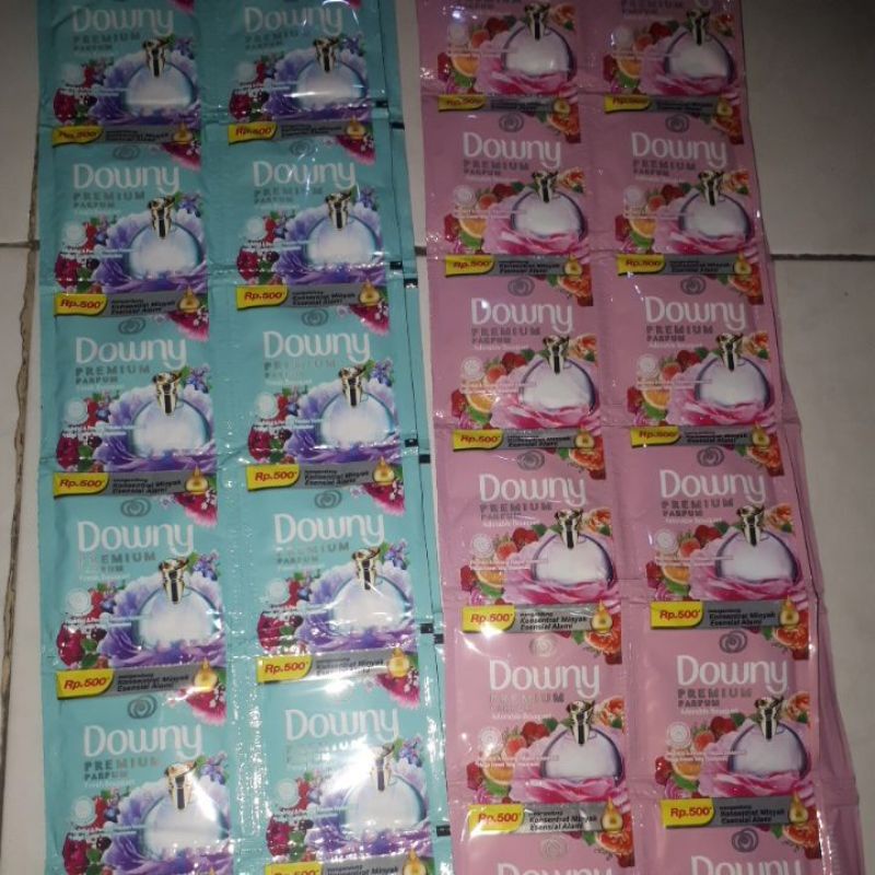 Jual Downy Renteng 500an 10ml ( isi 12 sachet ) | Shopee Indonesia