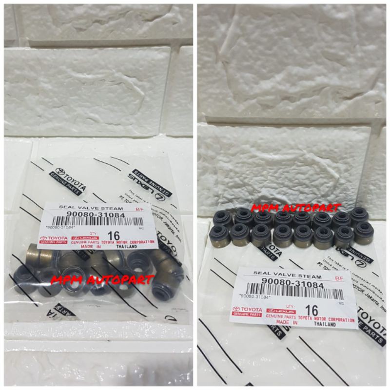 Jual seal klep inova innova bensin 16pc 1 set original | Shopee Indonesia