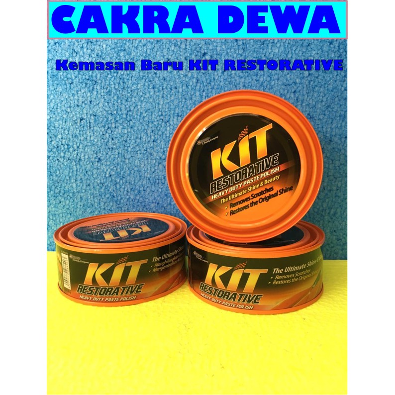 Jual KIT Restorative Paste Wax pasta pembersih body mobil dan motor ...
