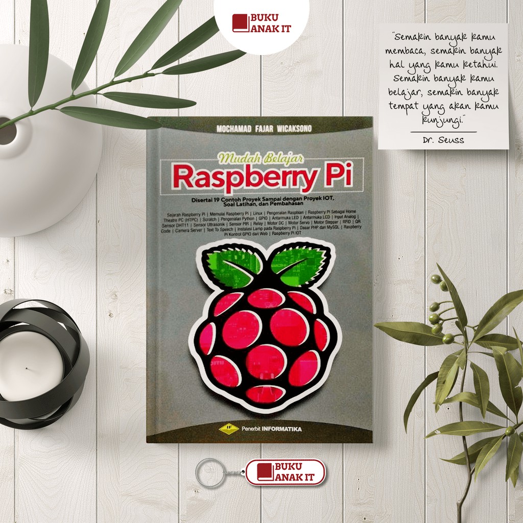 Jual BUKU MUDAH BELAJAR RASPBERRY PI DISERTAI 19 CONTOH PROYEK | Shopee ...