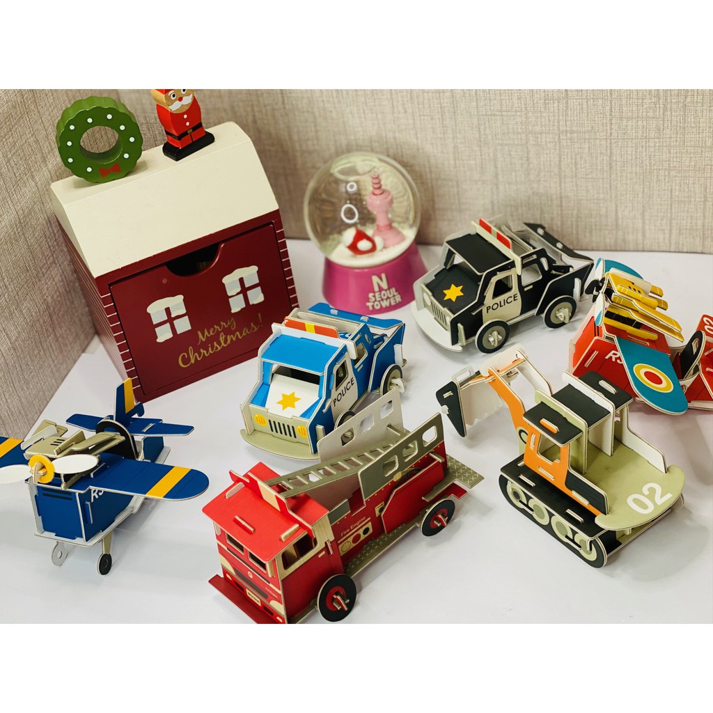 Jual MAINAN PAPER CRAFT DIY ALAT TRANSPORTASI SEASON TAIWAN | Shopee ...