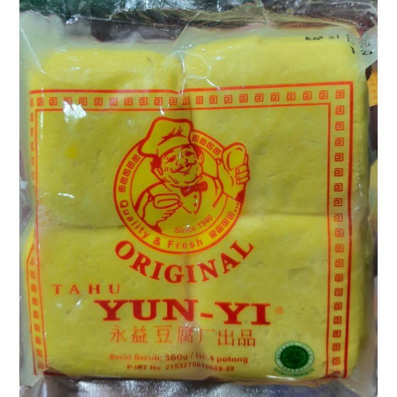 Jual tahu yun-yi kuning isi 4 pcs per pack | Shopee Indonesia