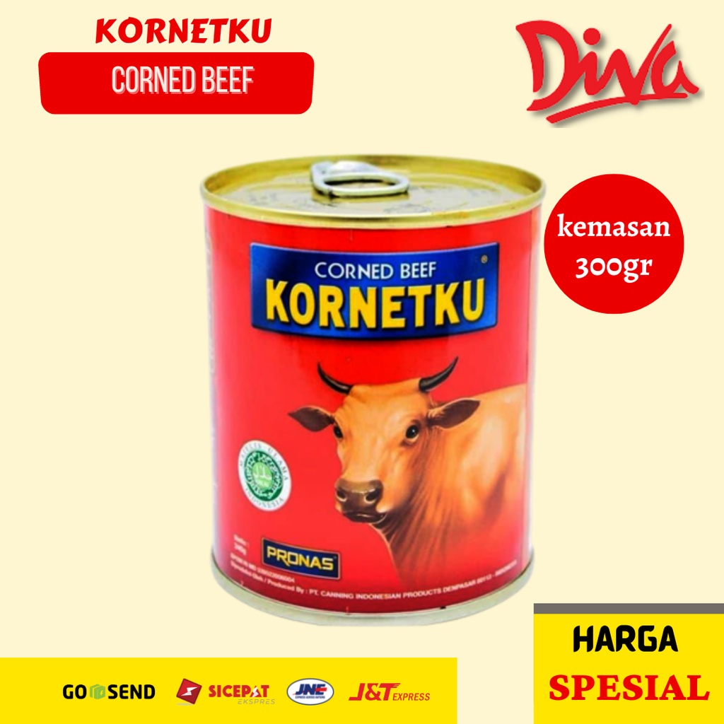 Jual Kornetku 340gr | Kornet Sapi | Beef Corned | Shopee Indonesia