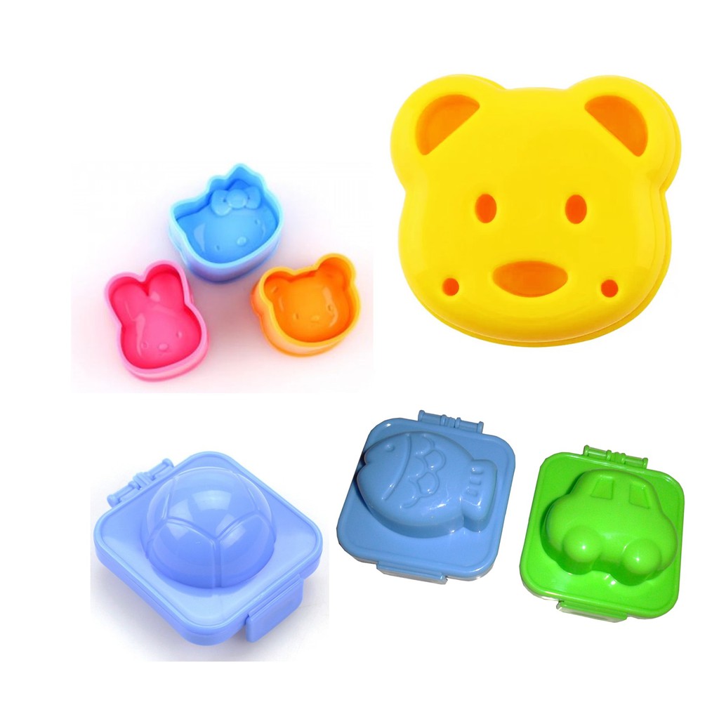 Jual Set Alat Cetakan Serbaguna 3in1 Untuk Nasi + Telur + Roti ...