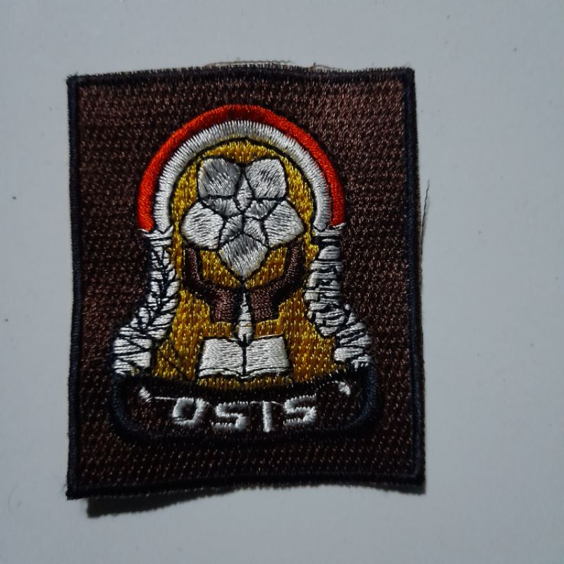 Jual Bet osis -Badge sma-badge smp- badge sd bordir-badge sekolah(2gram ...