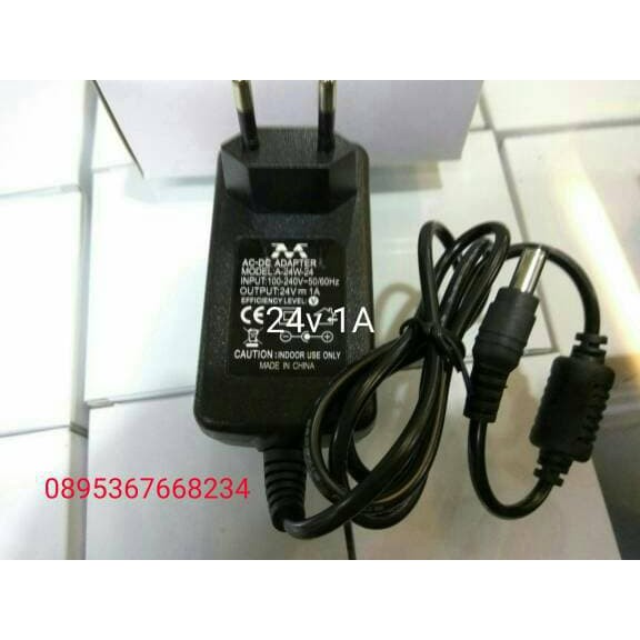 Jual Adaptor 24V 1A / 24 Volt 1A | Shopee Indonesia