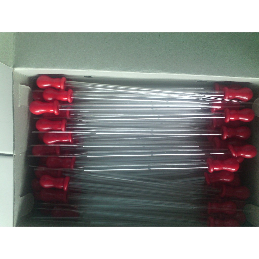 Jual pipet dot merah panjang 20 cm 10 biji | Shopee Indonesia