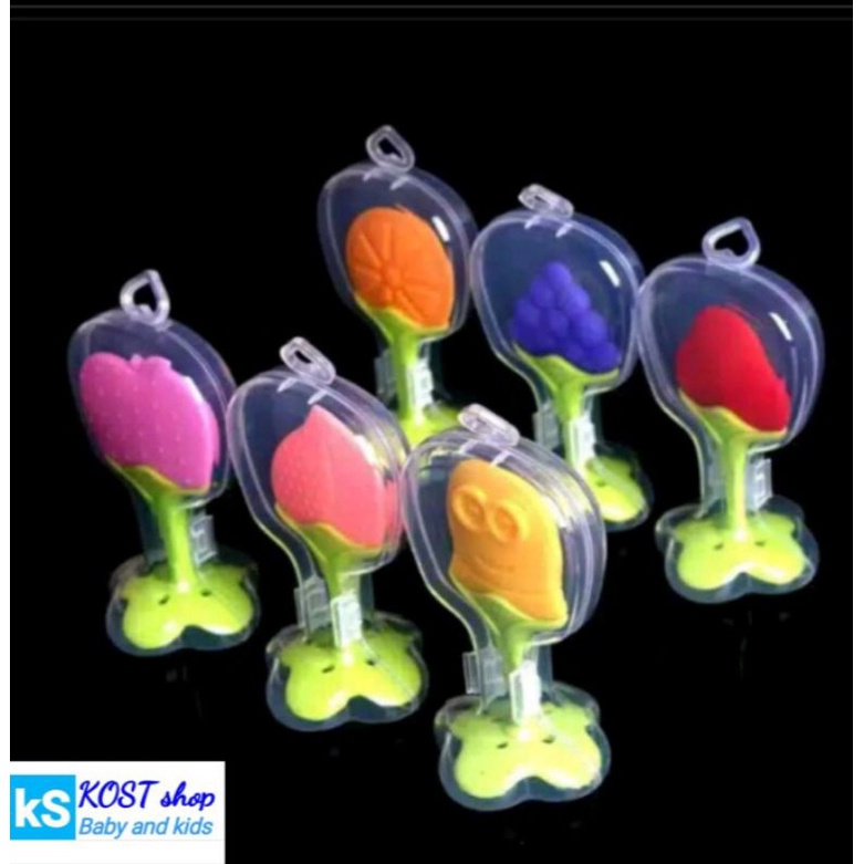 Jual THEETER BAYI MODEL BUAH ( FREE BOX ) GIGITAN BAYI | Shopee Indonesia