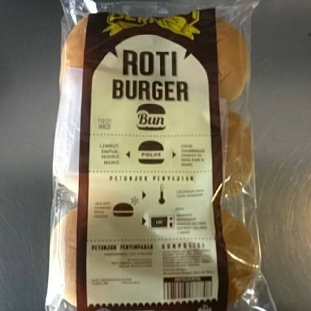 Jual Bernardi Roti Burger Polos | Shopee Indonesia