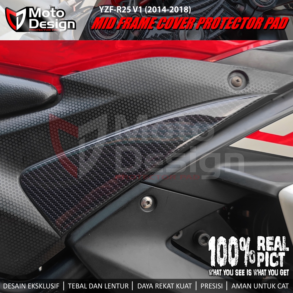 Jual Stiker Timbul Protector Pad Cover Tengah R25 V1 Old | Shopee Indonesia