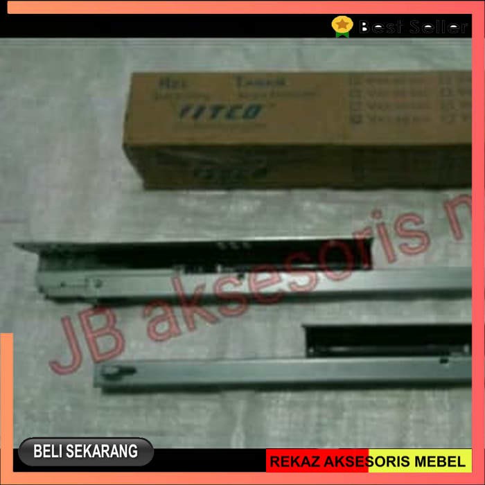 Jual REL TANDEM SLOW MOTION 45 cm VITCO / REL LACI TANAM SINGLE EXTENSION | Shopee Indonesia