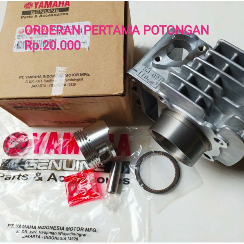 Jual BLOK SEHER KOMPLIT YAMAHA JUPITER Z/BURHAN/VEGA R/KODE 5TP ASLI ORI BERKUALITAS | Shopee ...