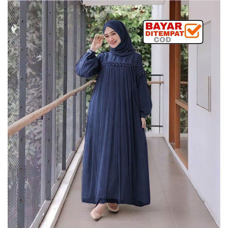 Jual GAMIS RENDA PESTA ARAB IMPORT JUMBO PREMIUM / MAXI ZOYA JUMBILO ...