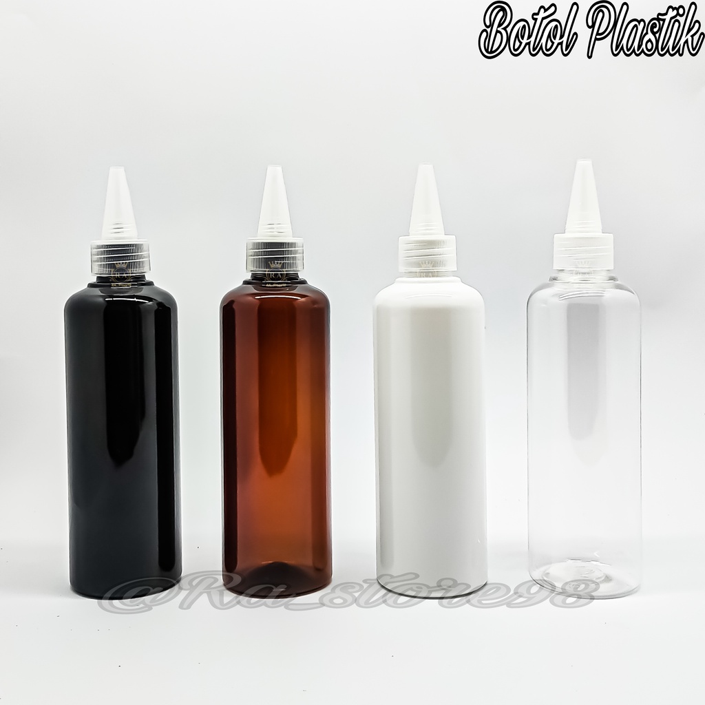 Jual Botol 250ml KERUCUT Botol 250ML Varian Warna Tutup KERUCUT Bening ...