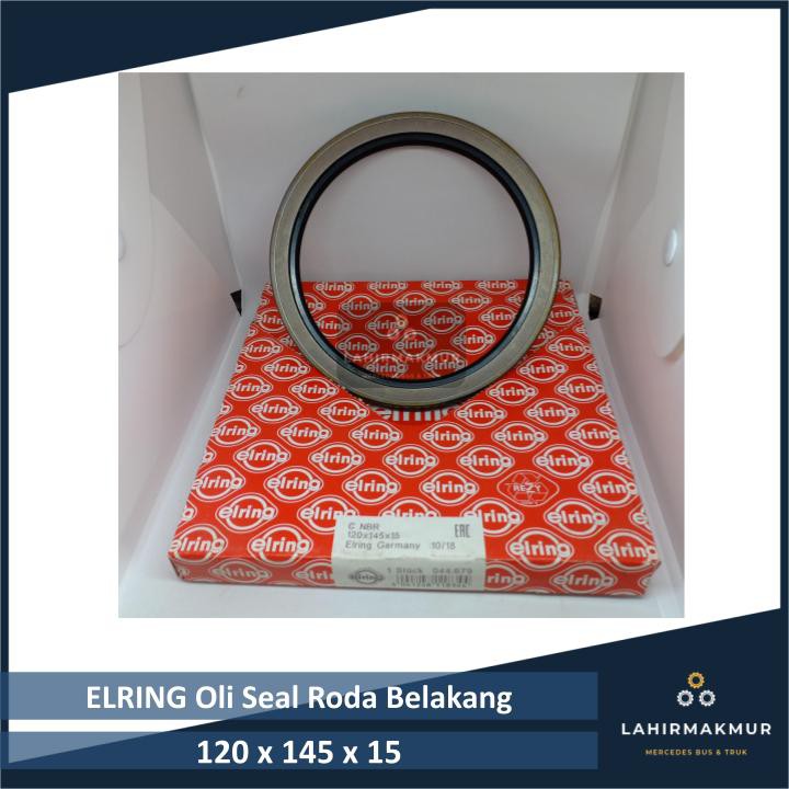 Jual Oli/Oil Seal Roda Belakang 120x145x15 Elring Bis Mercy/Mercedez ...