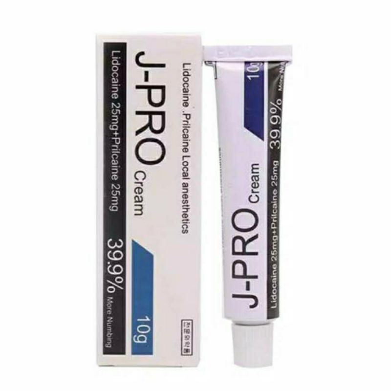 Jual J-PRO ANASTESI CREAM 10G ORIGINAL KOREA ANASTESI FAST NUMBING JPRO ...