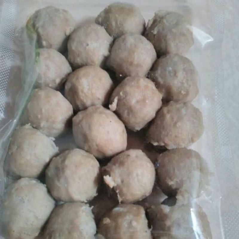 Jual bakso sapi /biji ukuran kecil | Shopee Indonesia