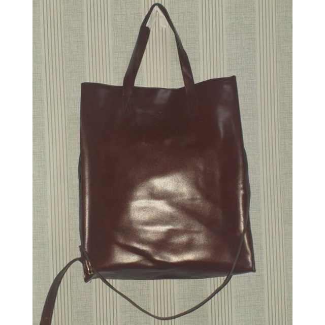 Jual Totebag kerja warna coklat | Shopee Indonesia