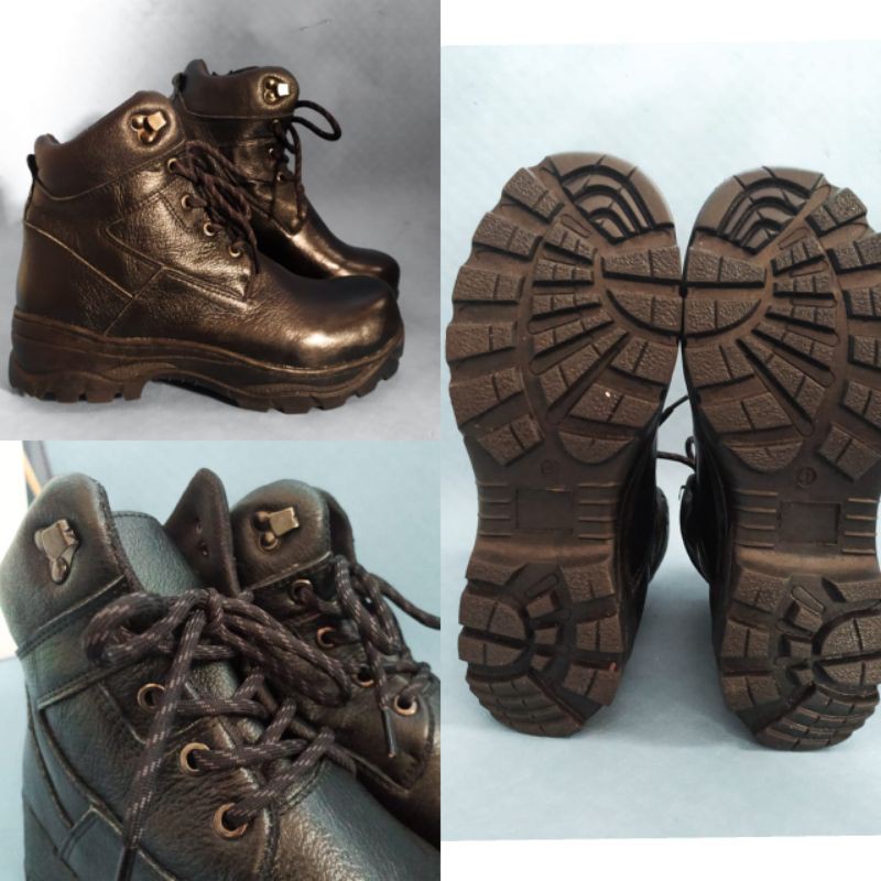 Jual sepatu kerja safety boots (kitchen,riding,bengkel,kantor) | Shopee ...