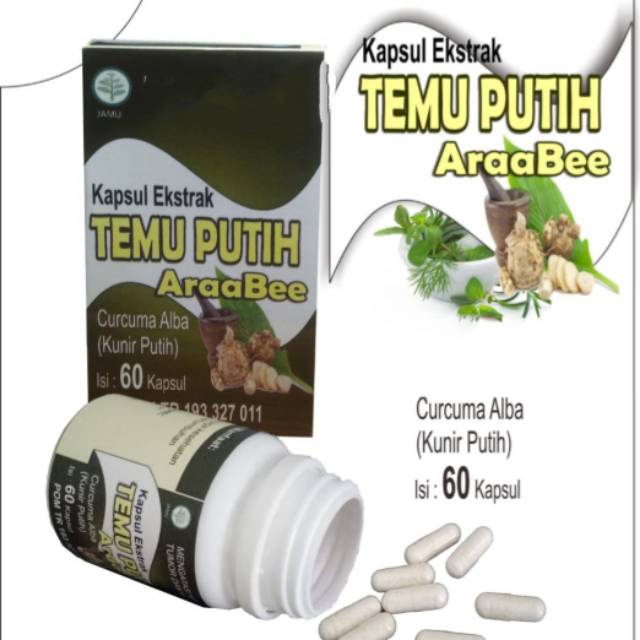 Jual temu putih AB 60 kapsul | Shopee Indonesia