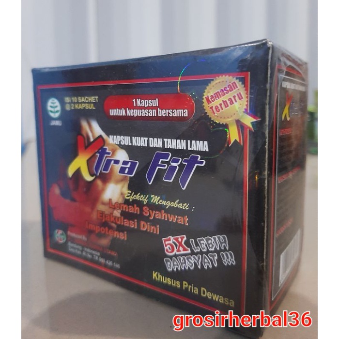 Jual X-tra Fit Kapsul Jumbo (Harga Promo) | Shopee Indonesia