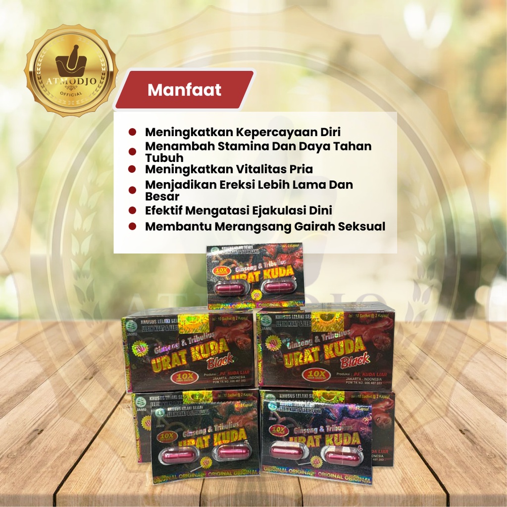 Jual URAT KUDA BLACK[100% ORIGINAL] Kapsul Kuat Obat Kuat S3x Pria Tahan Lama Ej3kulasi Dini ...
